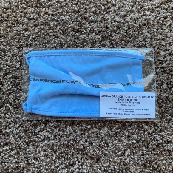Ariana Grande | Accessories | New Ariana Grande Positions Face Mask ...